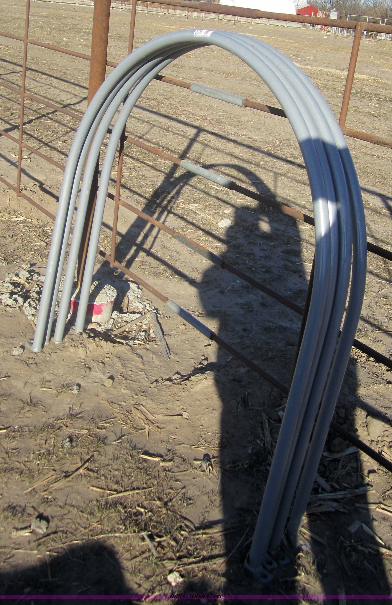 (4) poly tank rings in Sedgwick, KS | Item 3284 sold | Purple Wave