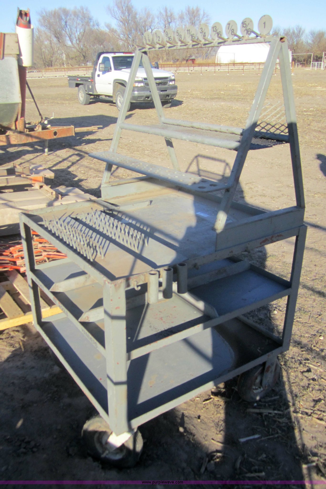 Shop built tool cart in Sedgwick, KS | Item 3292 sold | Purple Wave