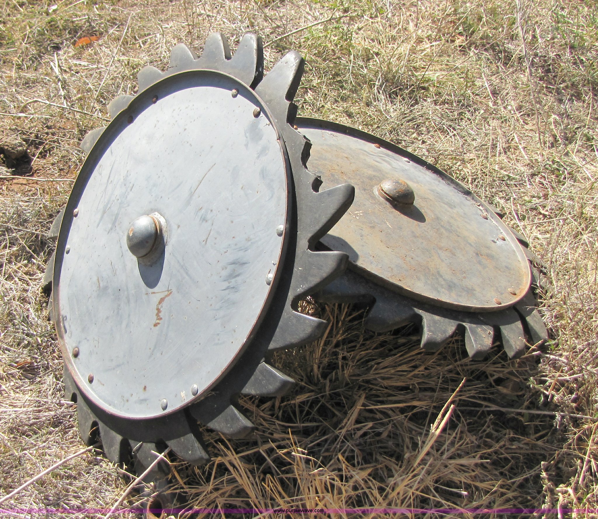 Round baler gathering wheels in Stephenville, TX | Item 3655 sold ...