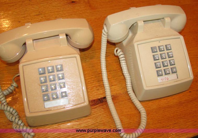 Two large boxes of desk and wall analog phones in Coffeyville, KS ...