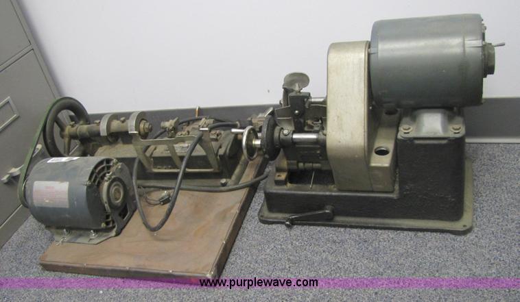Sager key cutting machine in Manhattan, KS | Item 5125 sold | Purple Wave