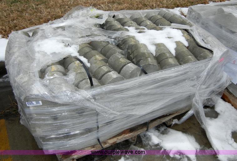 Pallet of 112 12" straight scallop gray in Spring Hill, KS | Item 2430 ...