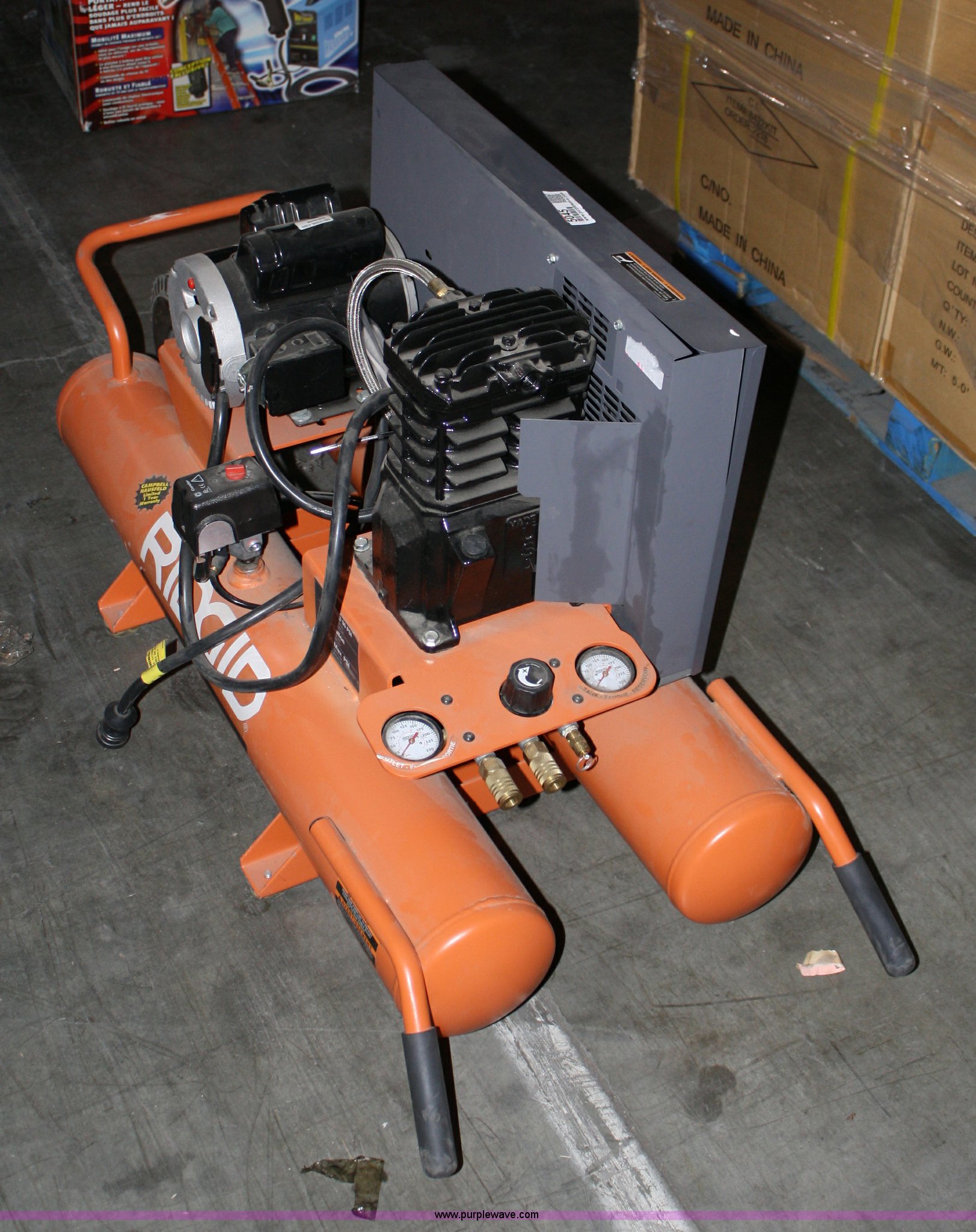 Rigid electric wheel barrow air compressor in Spring Hill, KS | Item ...