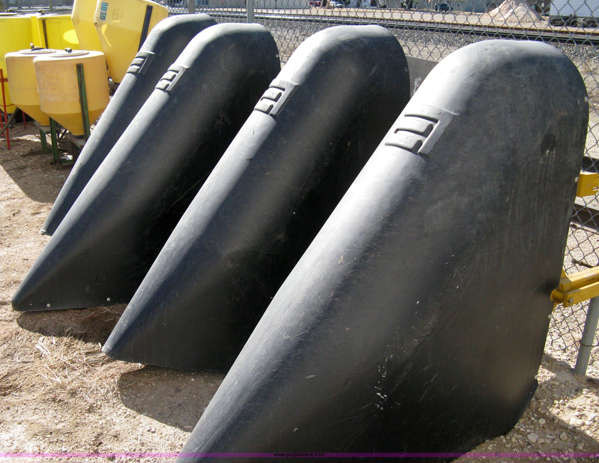(4) row crop shields in Sedgwick, KS | Item 8125 sold | Purple Wave