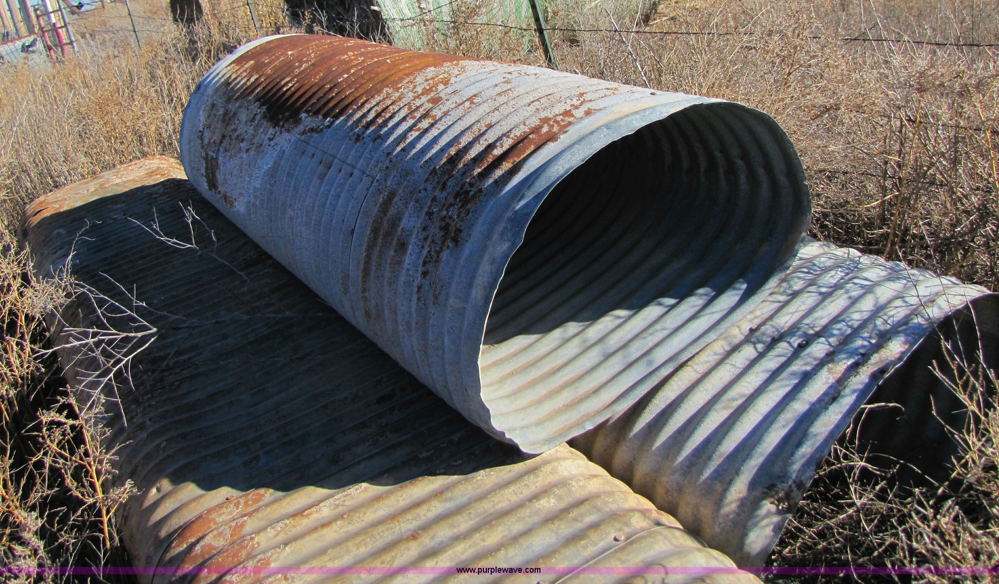 Used oval culvert in Hooker, OK | Item 9004 sold | Purple Wave