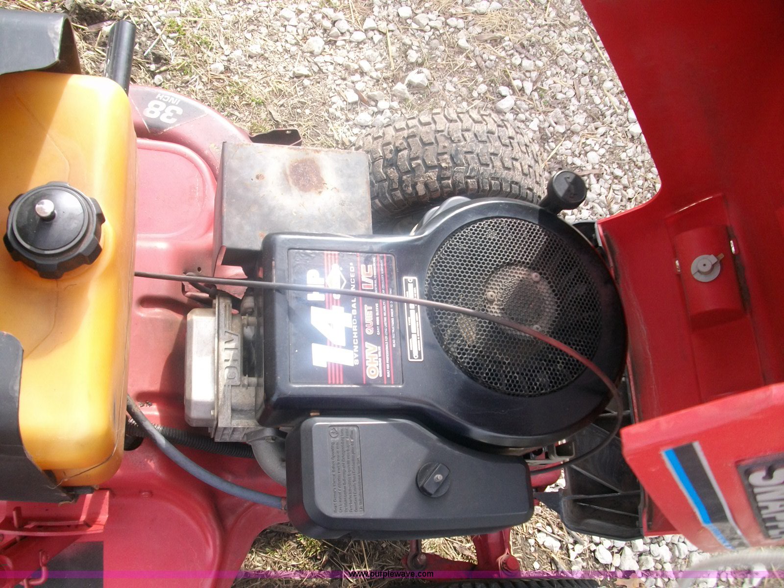 1994 Snapper LT140H38ABV riding mower in Wamego, KS | Item 1903 sold ...