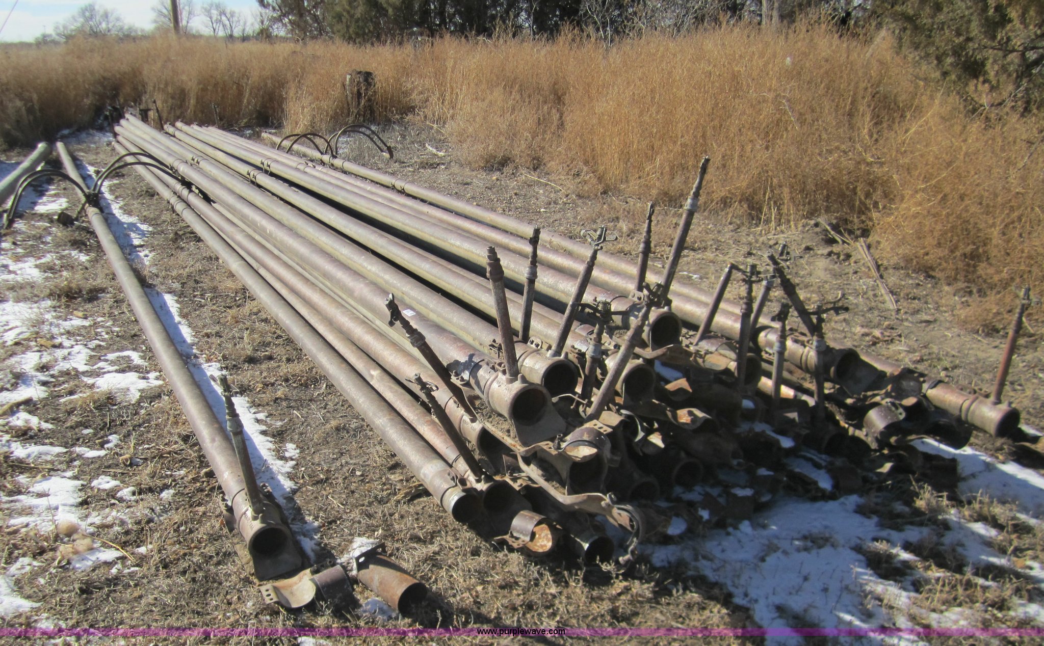 (30) Wade Rain towline 4" aluminum sprinkler sections in Stratton, NE ...