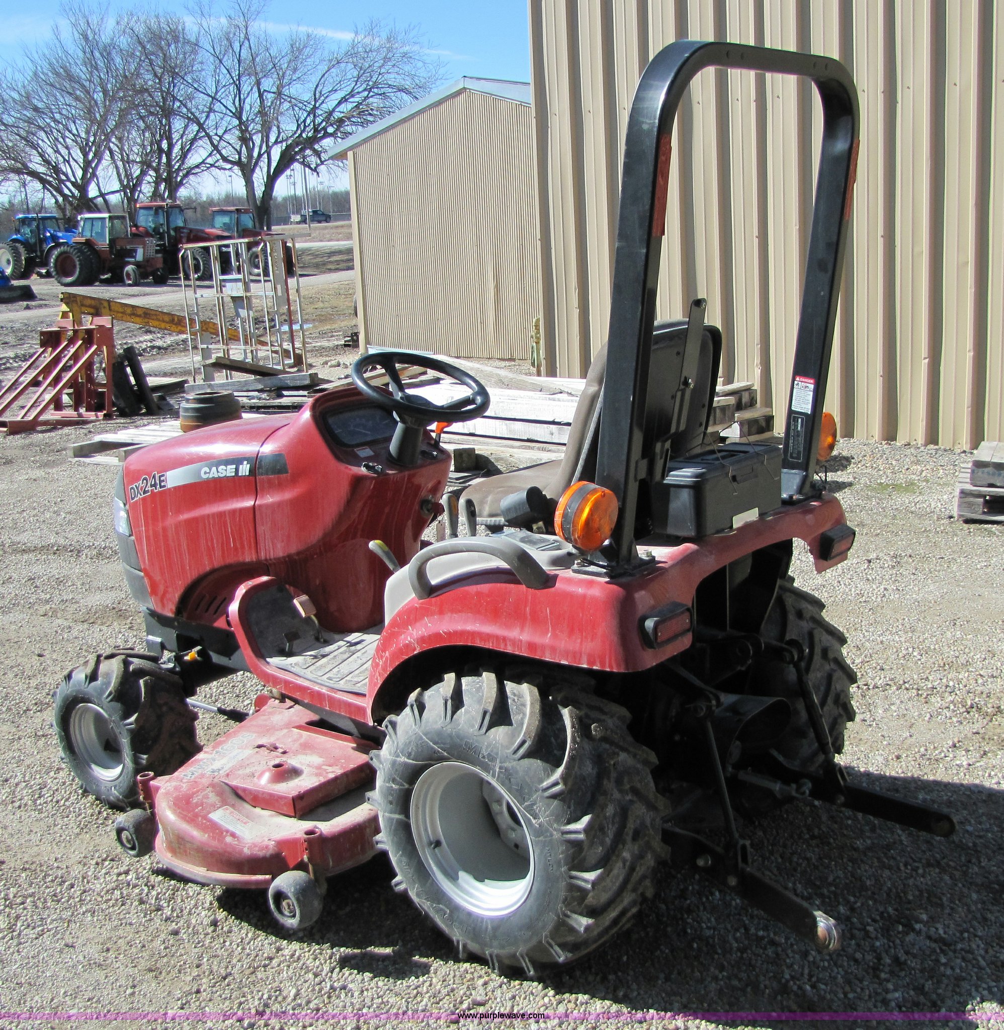 Case IH DX24 garden tractor with mower deck in Wamego, KS | Item 5189 ...