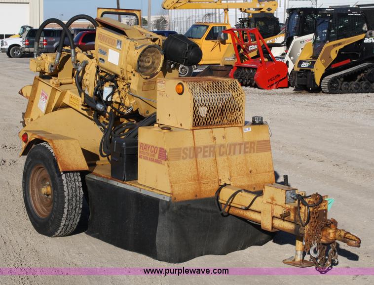 1994 Rayco RG 1635 A/SA stump cutter in Olathe, KS | Item 4931 sold ...