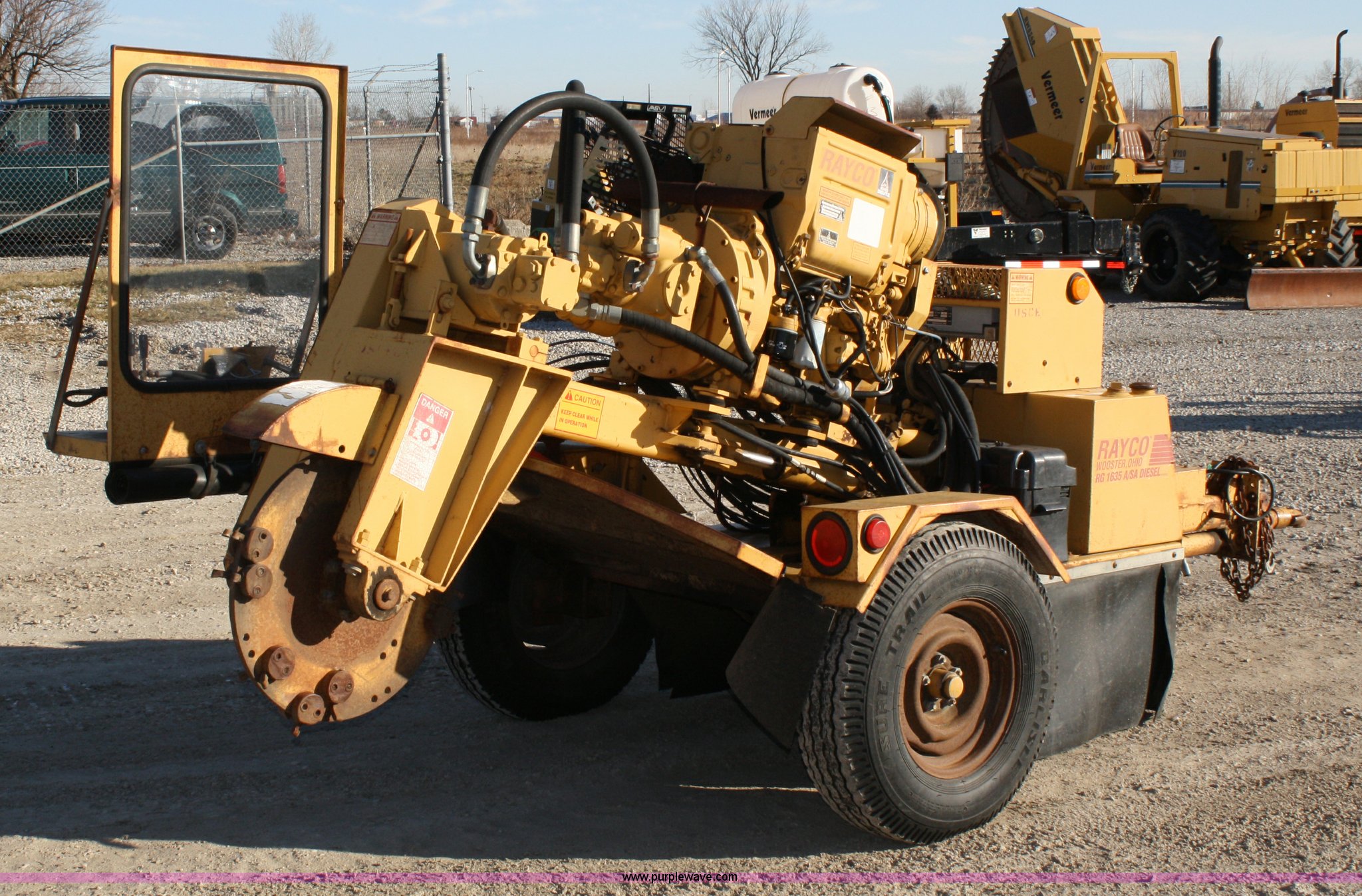 1994 Rayco RG 1635 A/SA stump cutter in Olathe, KS | Item 4931 sold ...