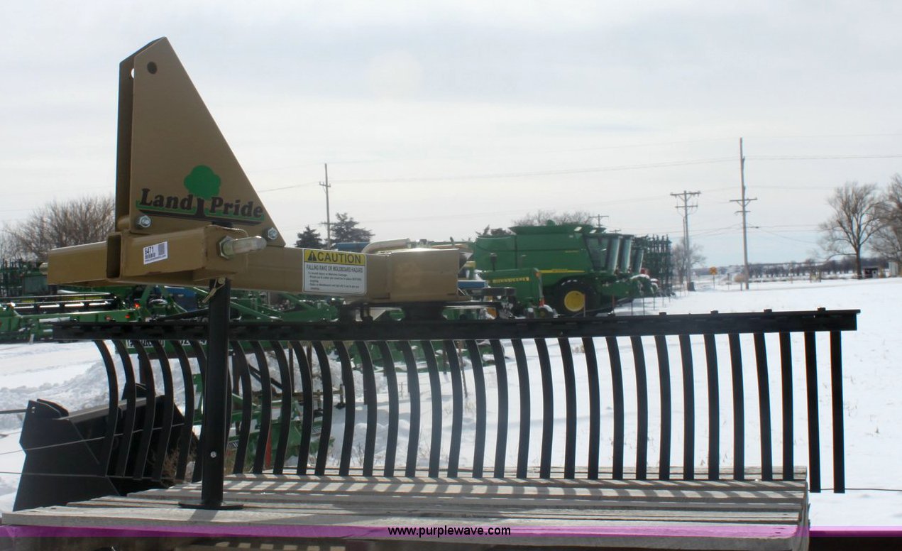 Land Pride 5' landscape rake in Beloit, KS | Item 6471 sold | Purple Wave