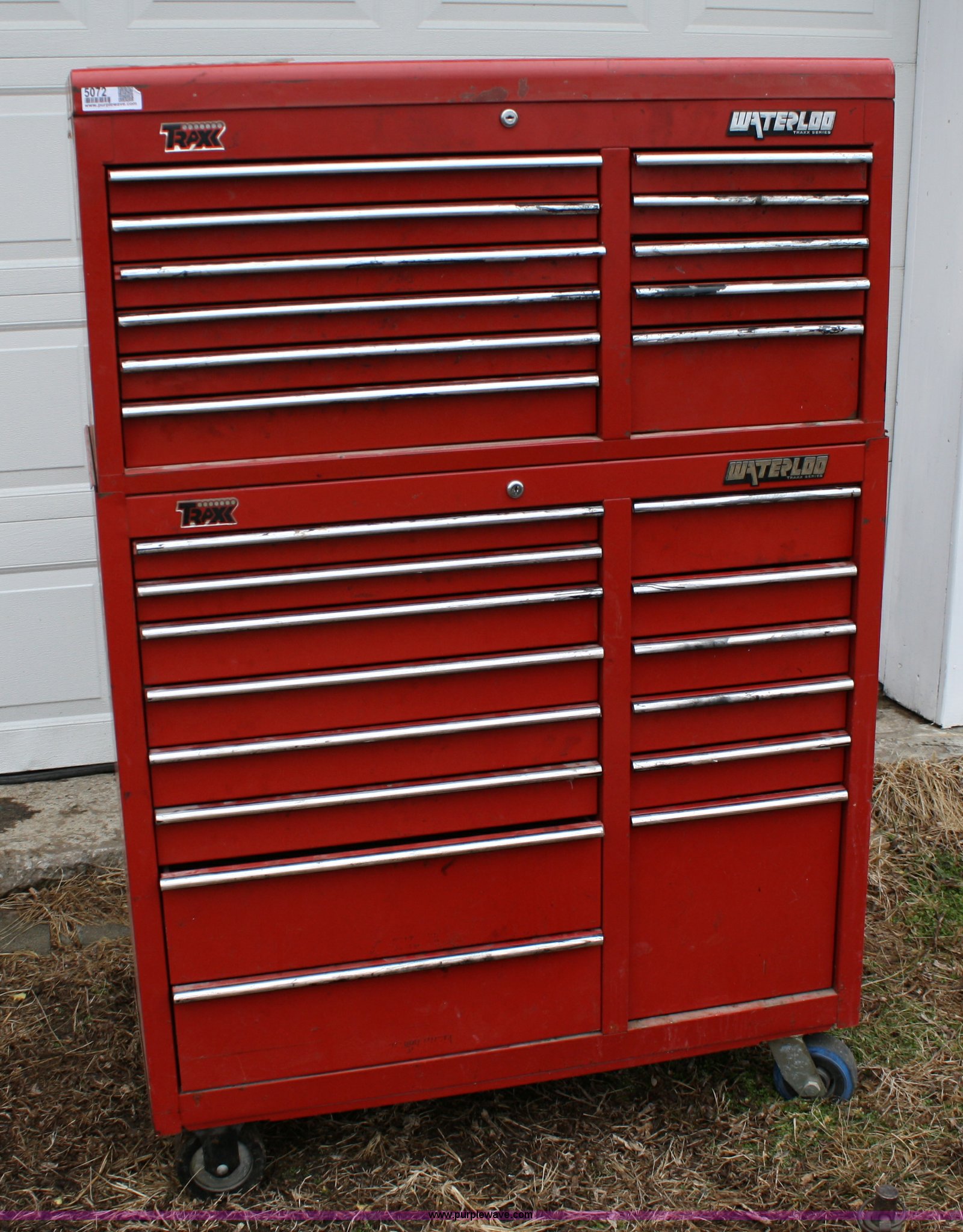 Waterloo Traxx Toolbox In Auburn KS Item 5072 Sold Purple Wave
