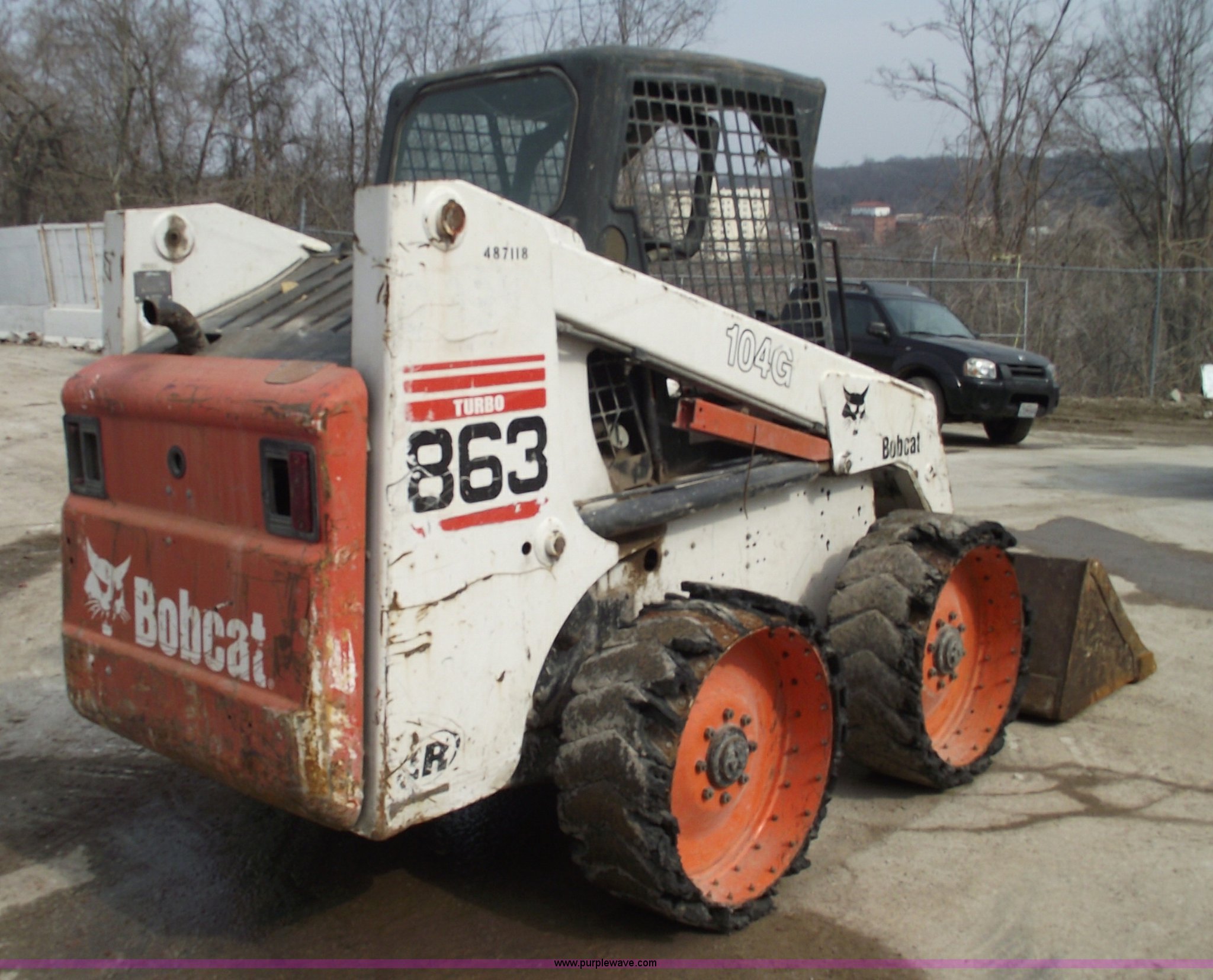 2003 Bobcat 863 skid steer in Kansas City, MO | Item 5558 sold | Purple ...