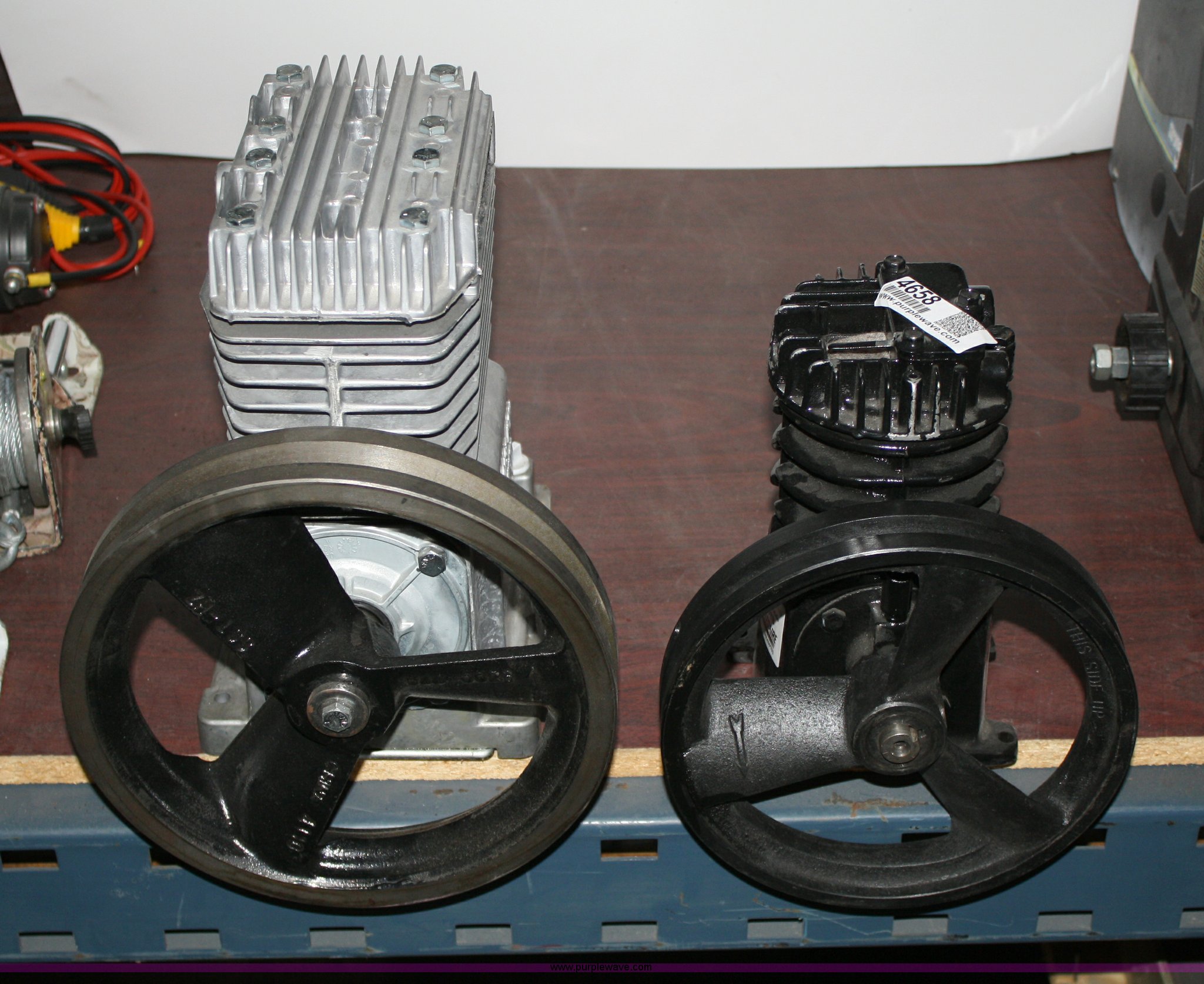 (2) air compressor pumps in Spring Hill, KS | Item 4658 sold | Purple Wave