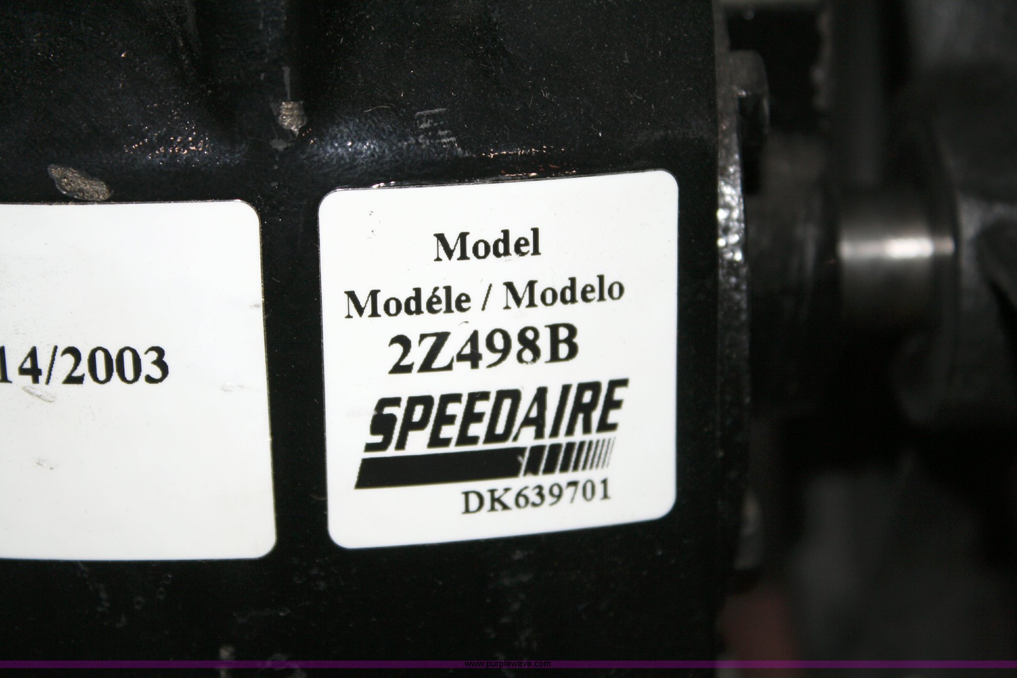 (2) air compressor pumps in Spring Hill, KS | Item 4658 sold | Purple Wave