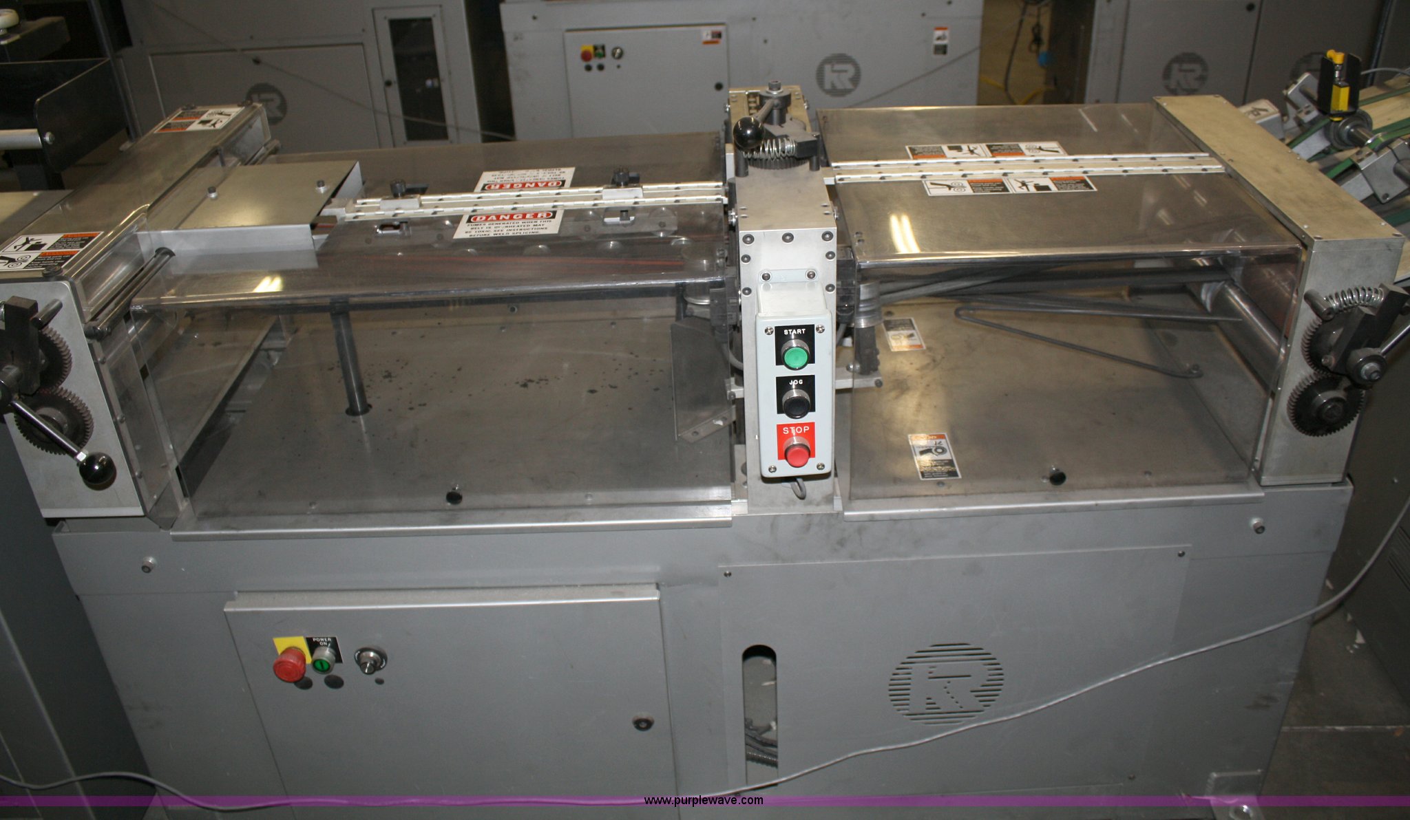 Kirk-Rudy NetJet inkjet addressing system with dryer/heater, 12 ...