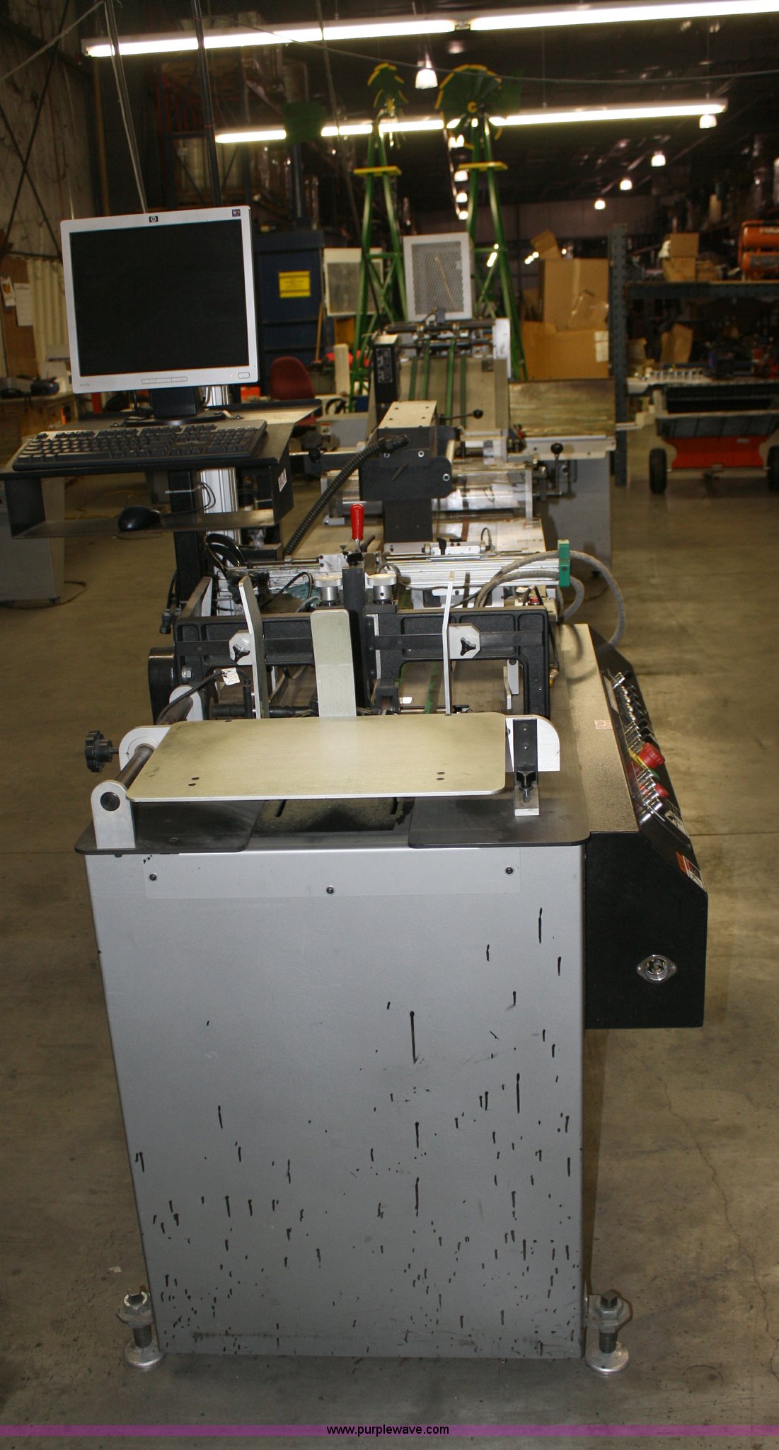 Kirk-Rudy NetJet inkjet addressing system with dryer/heater, 12 ...