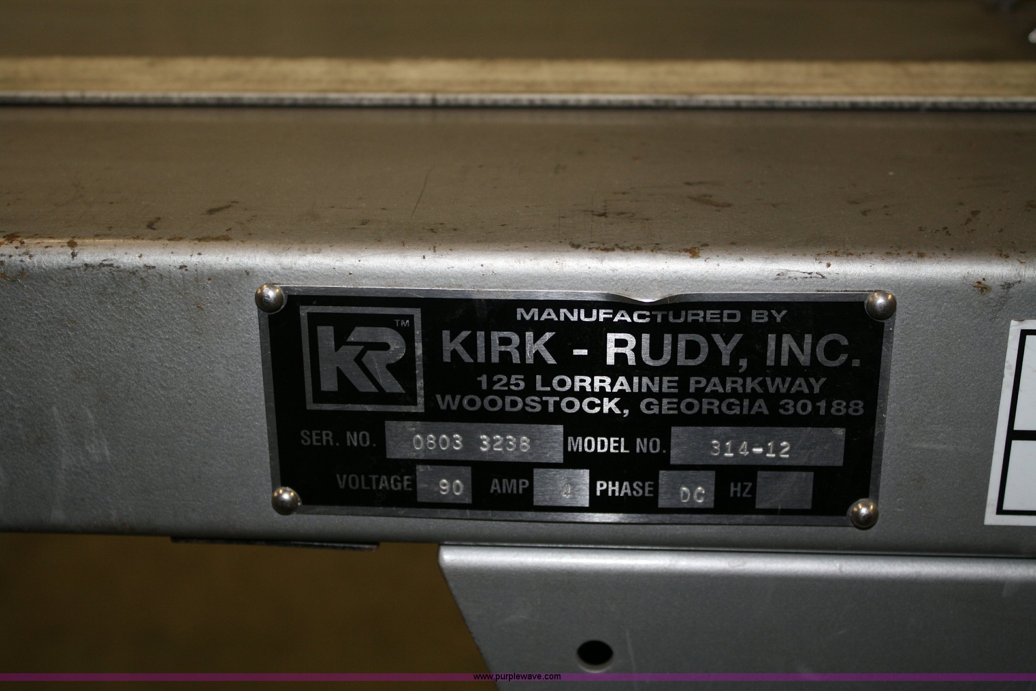 Kirk-Rudy NetJet inkjet addressing system with dryer/heater, 12 ...