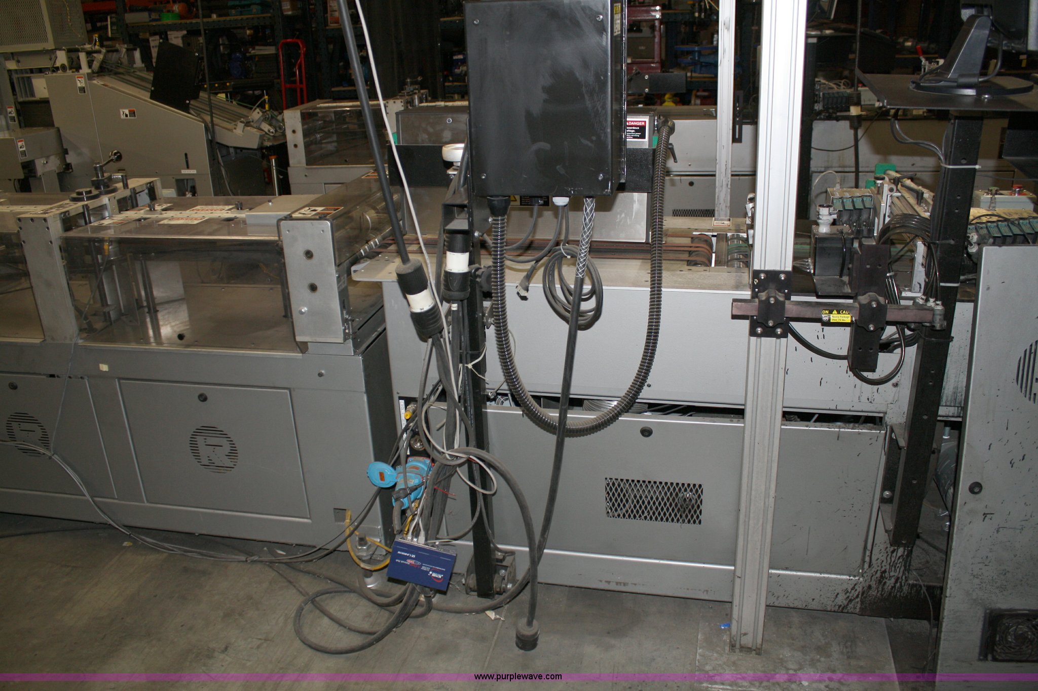 Kirk-Rudy NetJet inkjet addressing system with dryer/heater, 12 ...