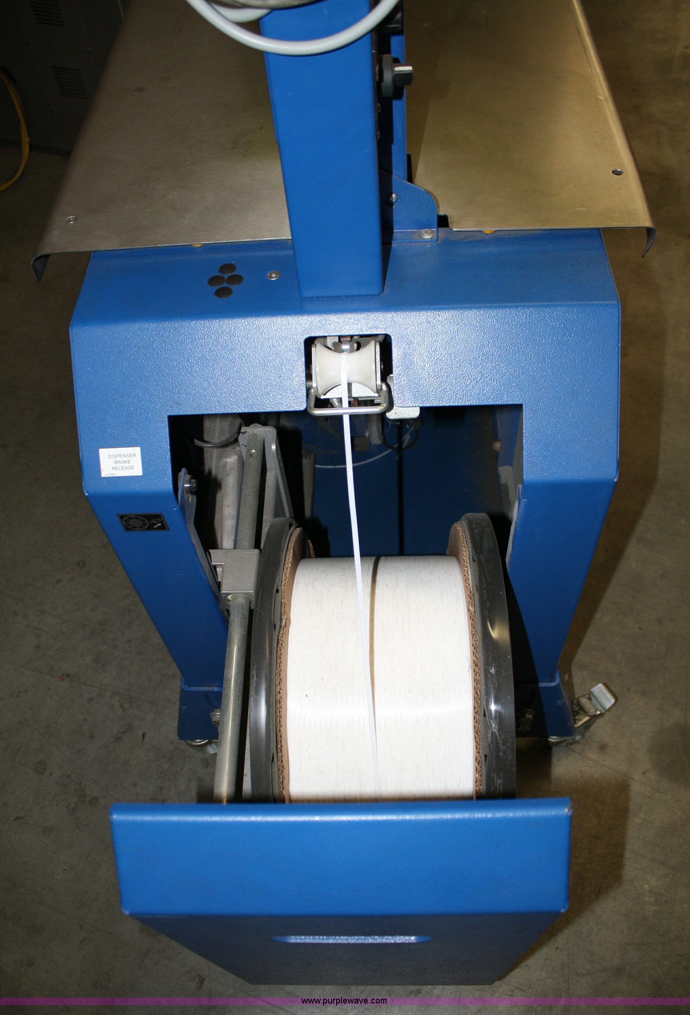 Mosca strapping machine in Spring Hill, KS | Item 4901 sold | Purple Wave