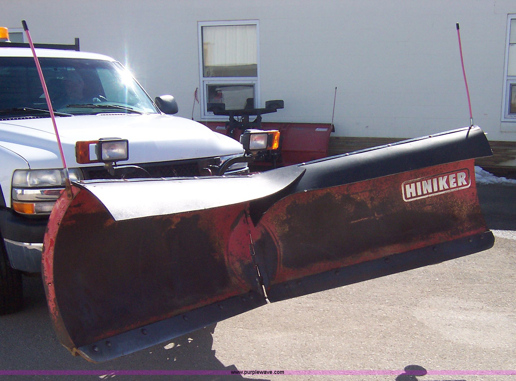 Hiniker snow plow in Lawrence, KS | Item 4403 sold | Purple Wave