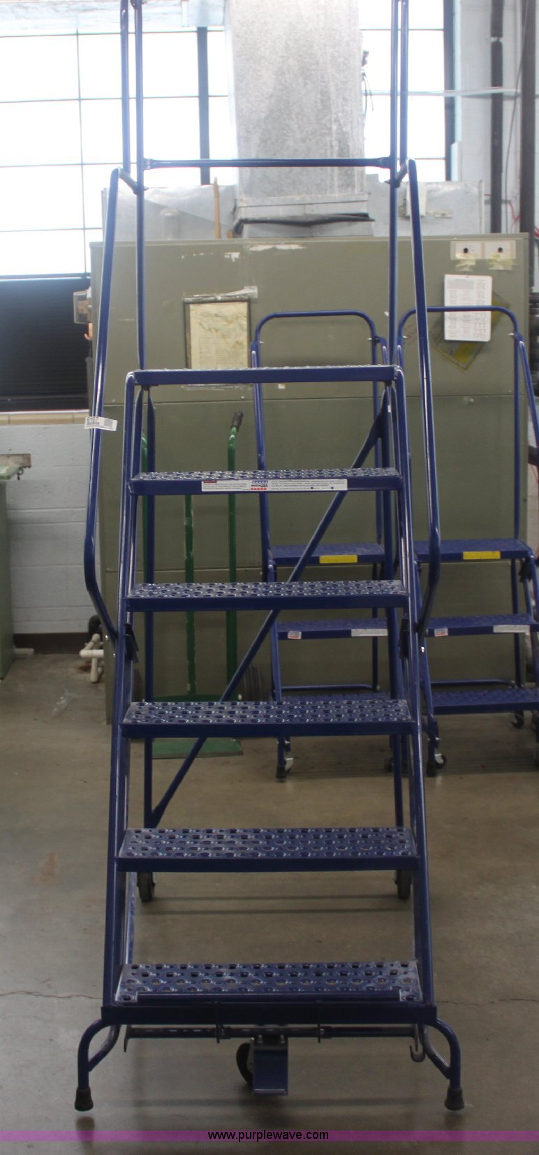 Louisville steel warehouse ladder in Wichita, KS | Item 6107 sold ...
