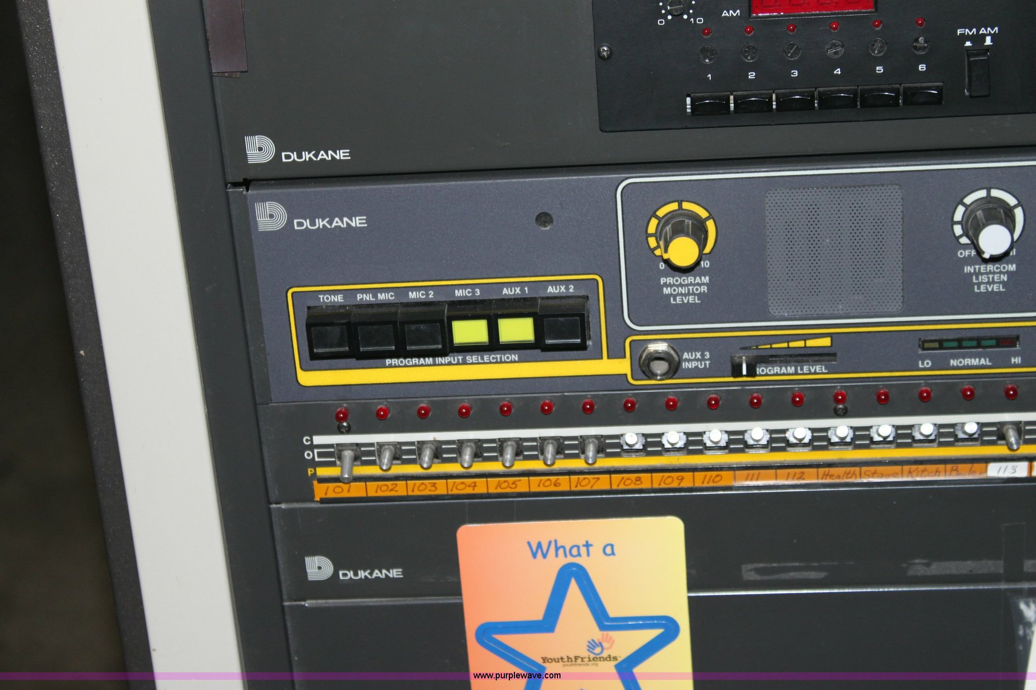 Dukane intercom system in Hutchinson, KS | Item 6445 sold | Purple Wave