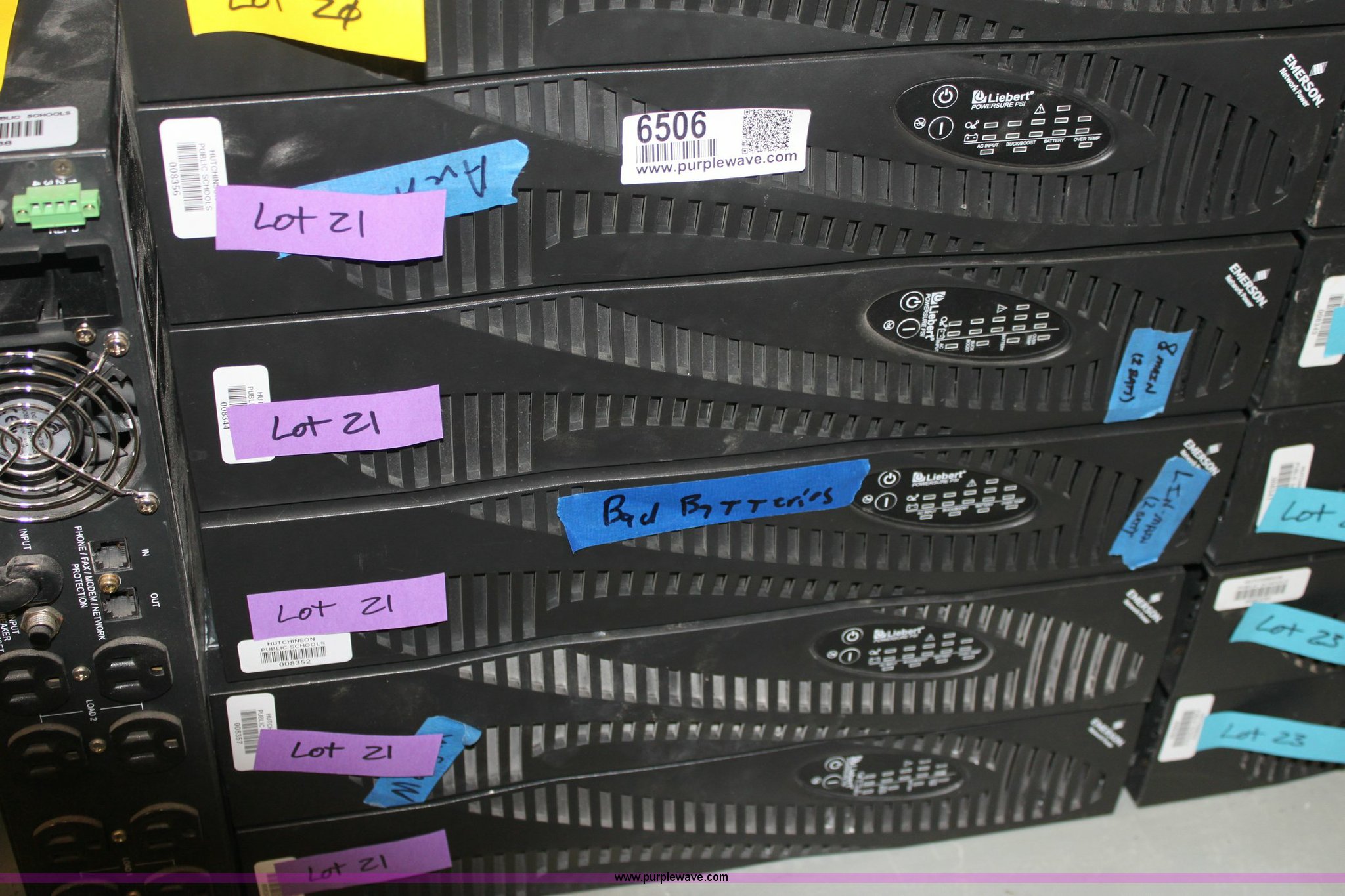 (5) Liebert Powersure psi power supply in Hutchinson, KS | Item 6506 ...