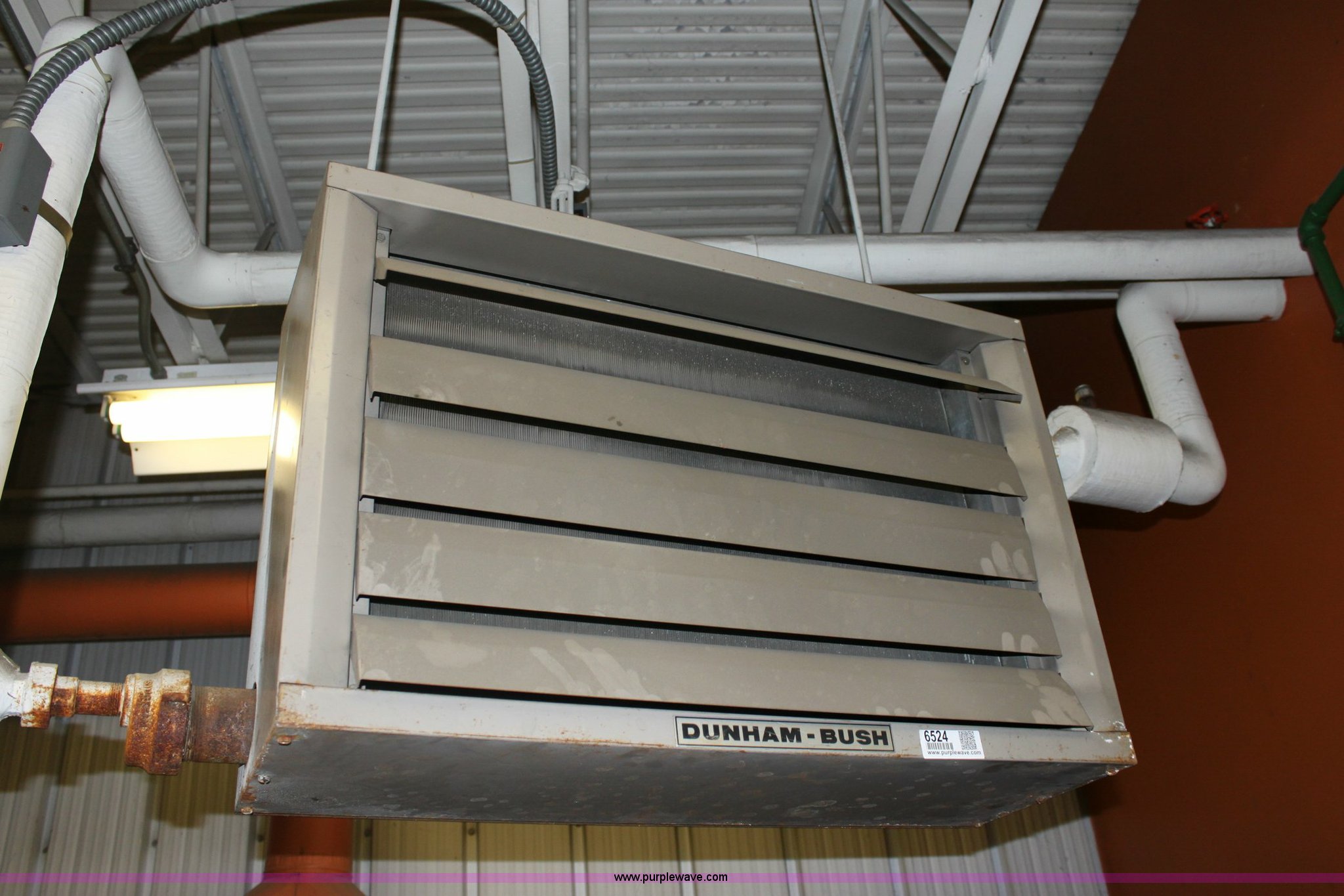 Dunham-Bush shop heater in Wichita, KS | Item 6524 sold | Purple Wave