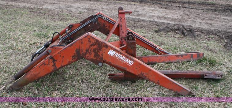 Farmhand loader with mounting brackets in Lawrence, KS | Item 5028 sold ...