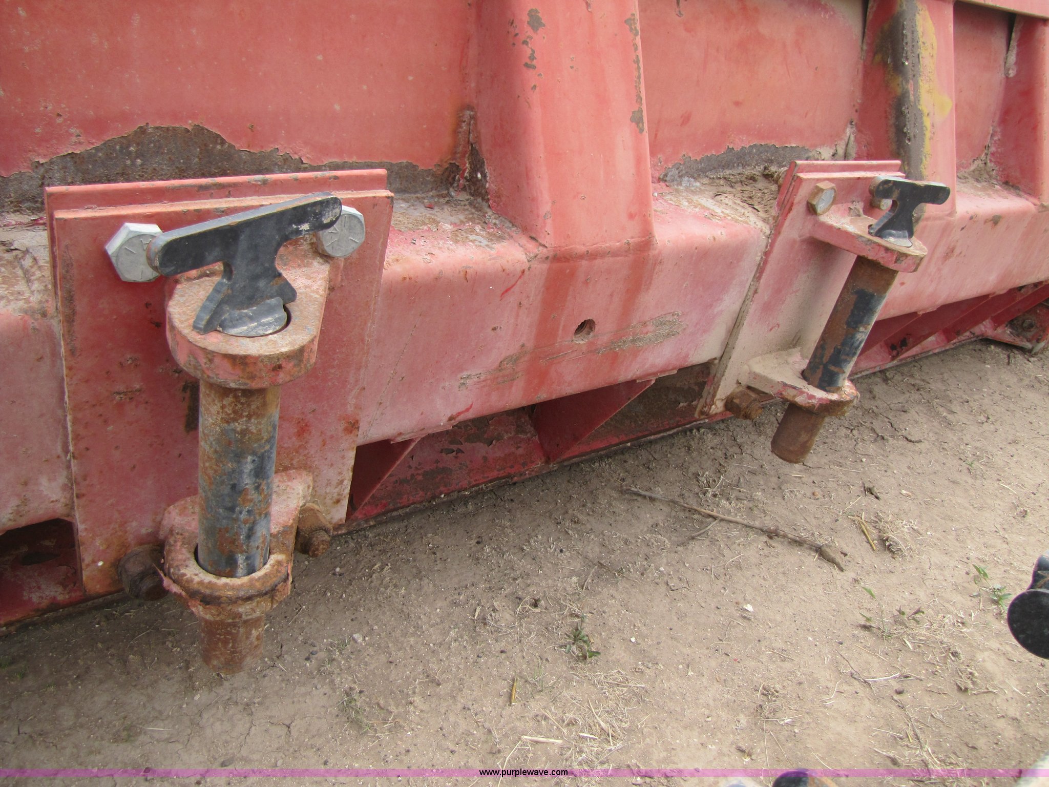 Leon 14' front mount blade in Hale Center, TX | Item 3503 sold | Purple ...