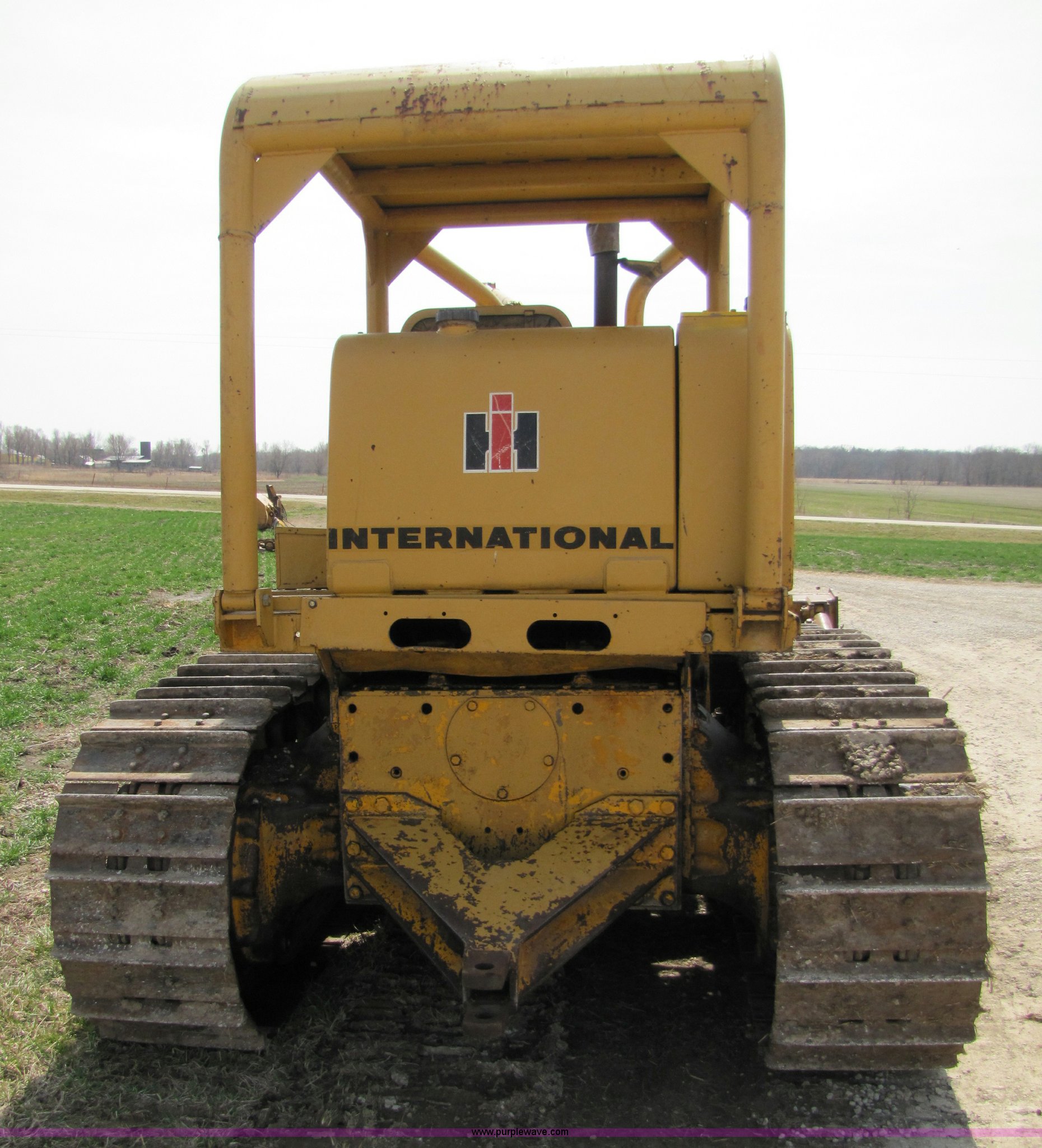 1966 International TD-15B dozer in Wamego, KS | Item 8669 sold | Purple ...