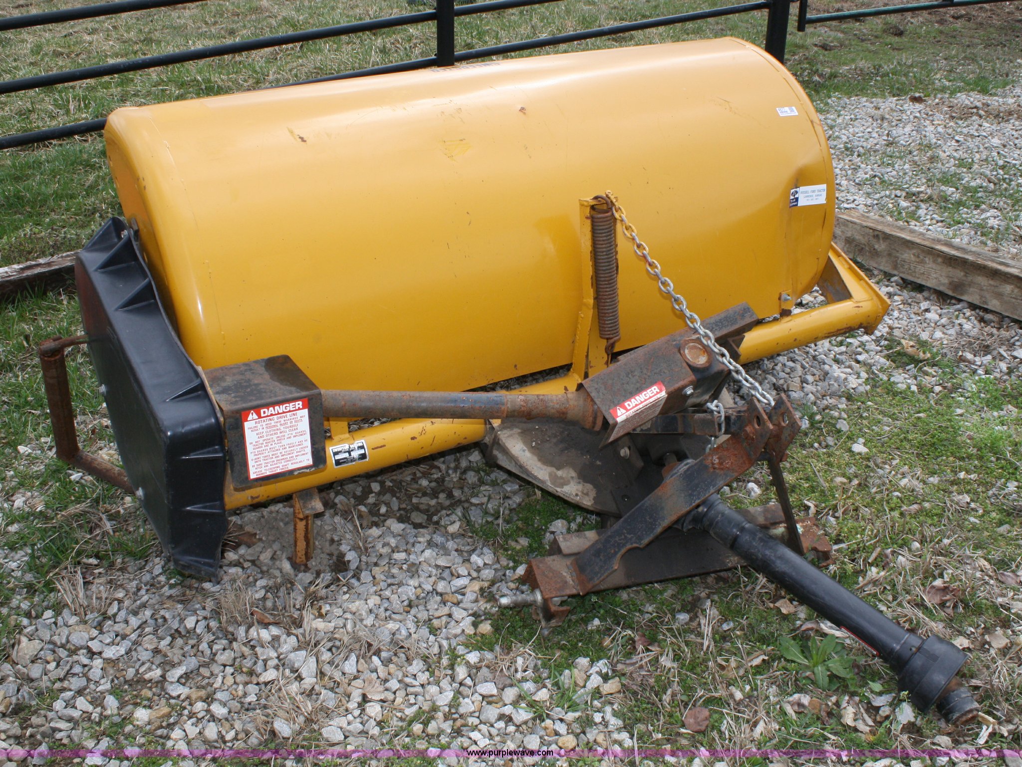 Sweepster 72" broom in Lawrence, KS | Item 4677 sold | Purple Wave