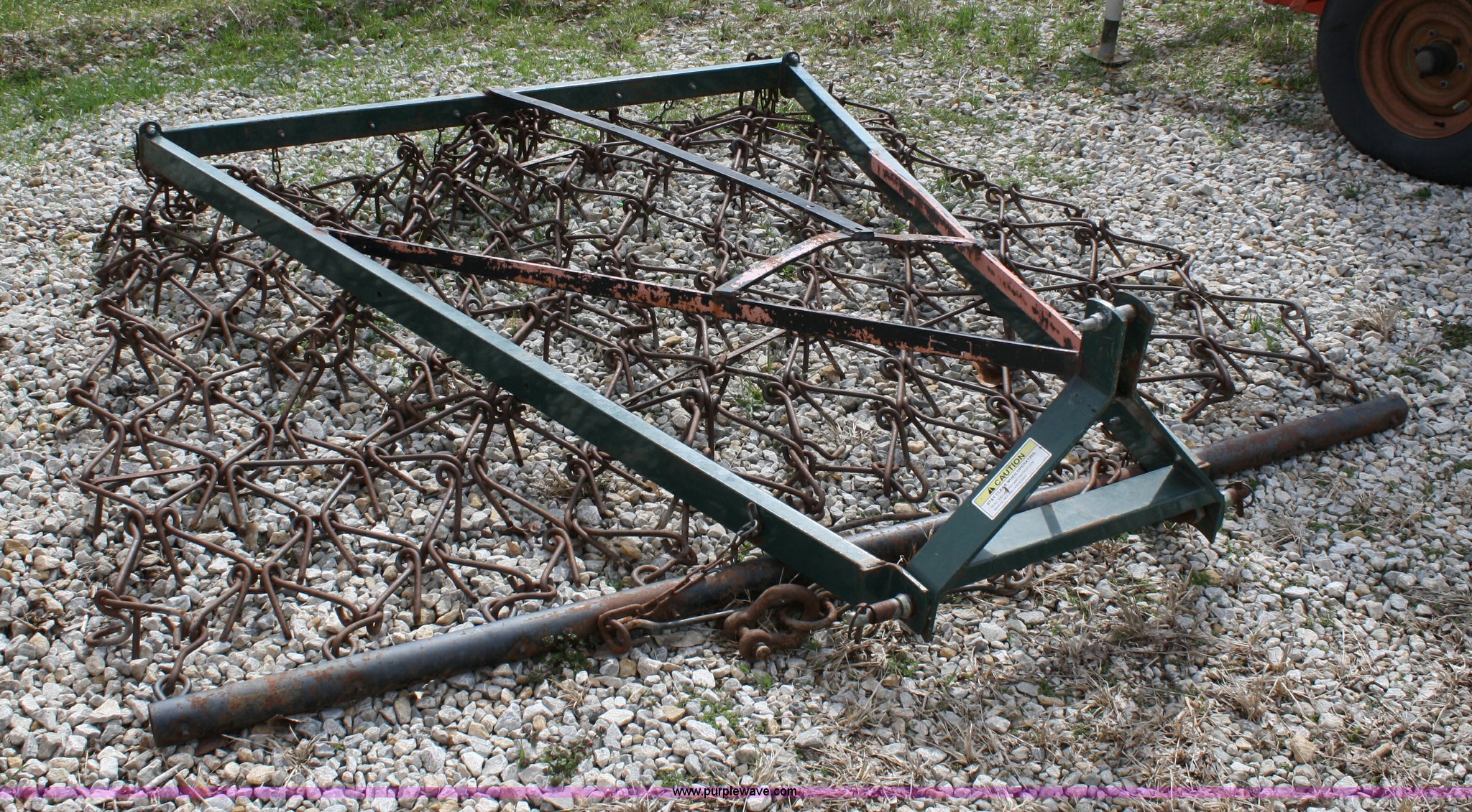 7'6" three point drag harrow in Lawrence, KS | Item 4683 sold | Purple Wave