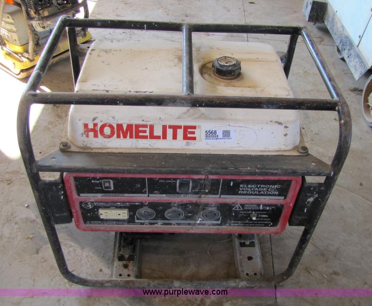 Homelite CG4800 electric generator in Tonganoxie, KS | Item 5568 sold ...