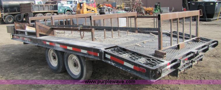 1985 18' concrete form trailer in Tonganoxie, KS | Item 8655 sold ...