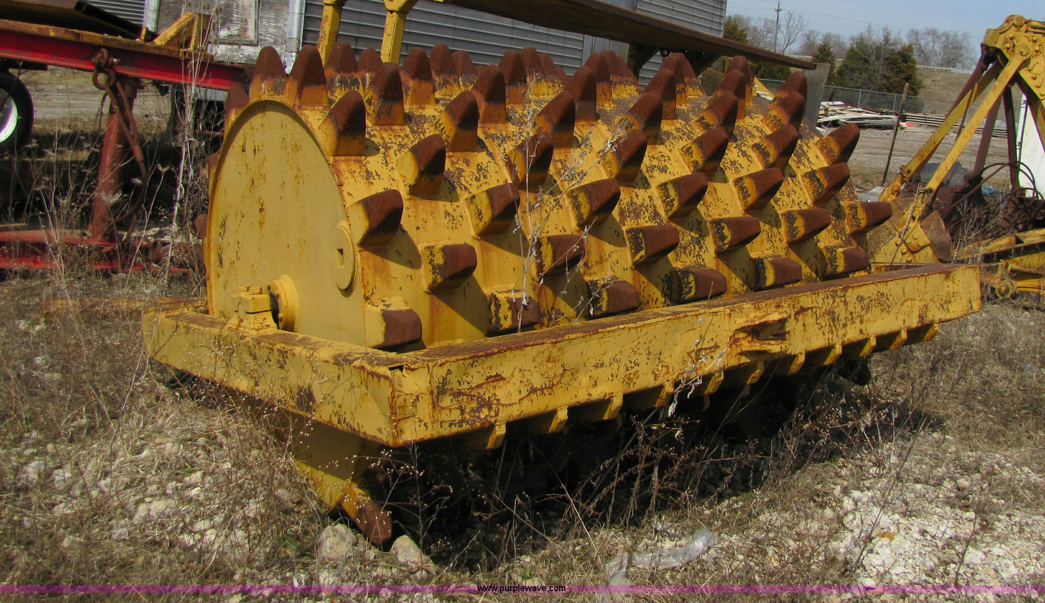 Pull behind sheeps foot compactor in Tonganoxie, KS | Item 8653 sold ...