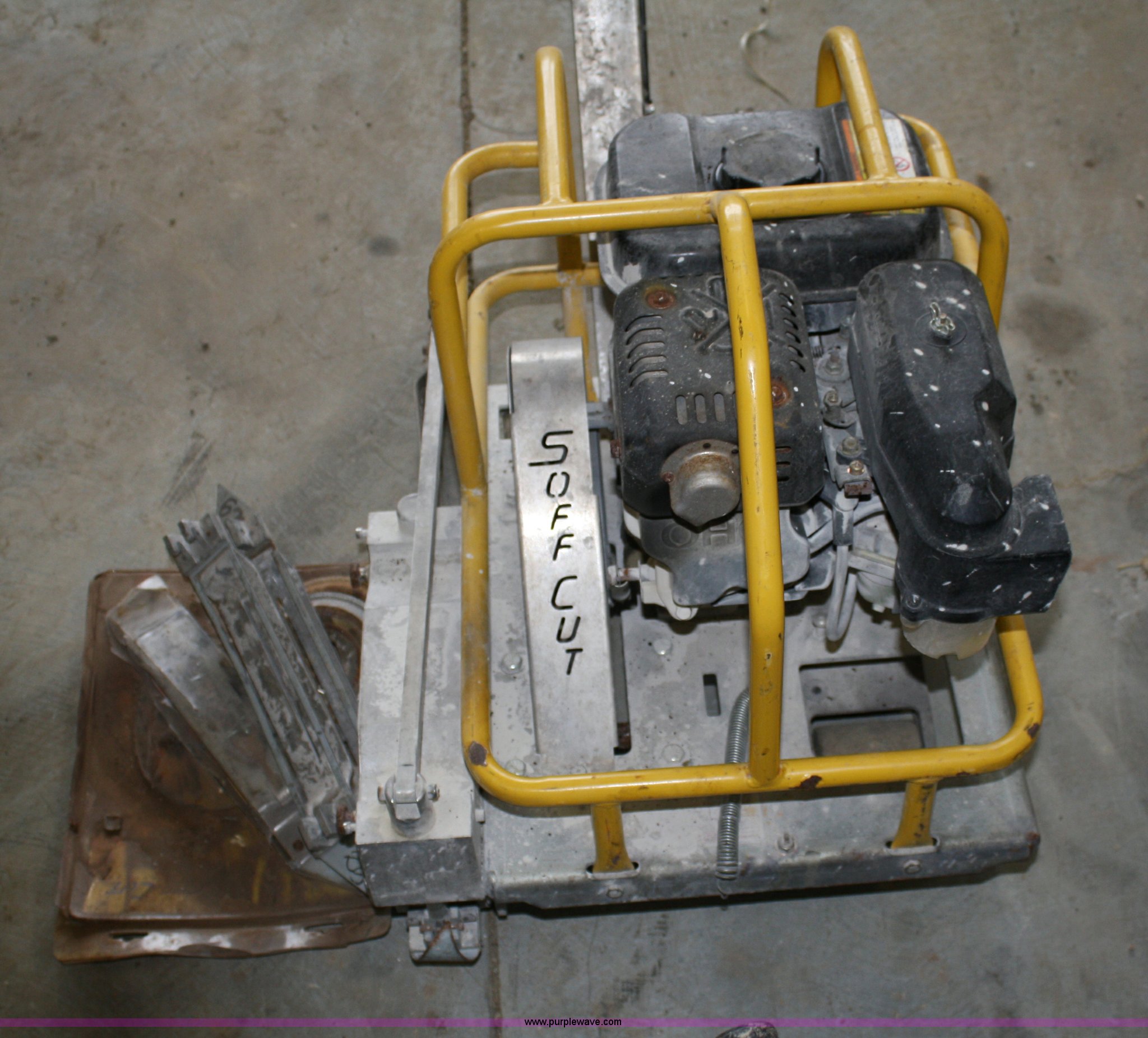 Soft cut concrete saw in Tonganoxie, KS | Item 9119 sold | Purple Wave