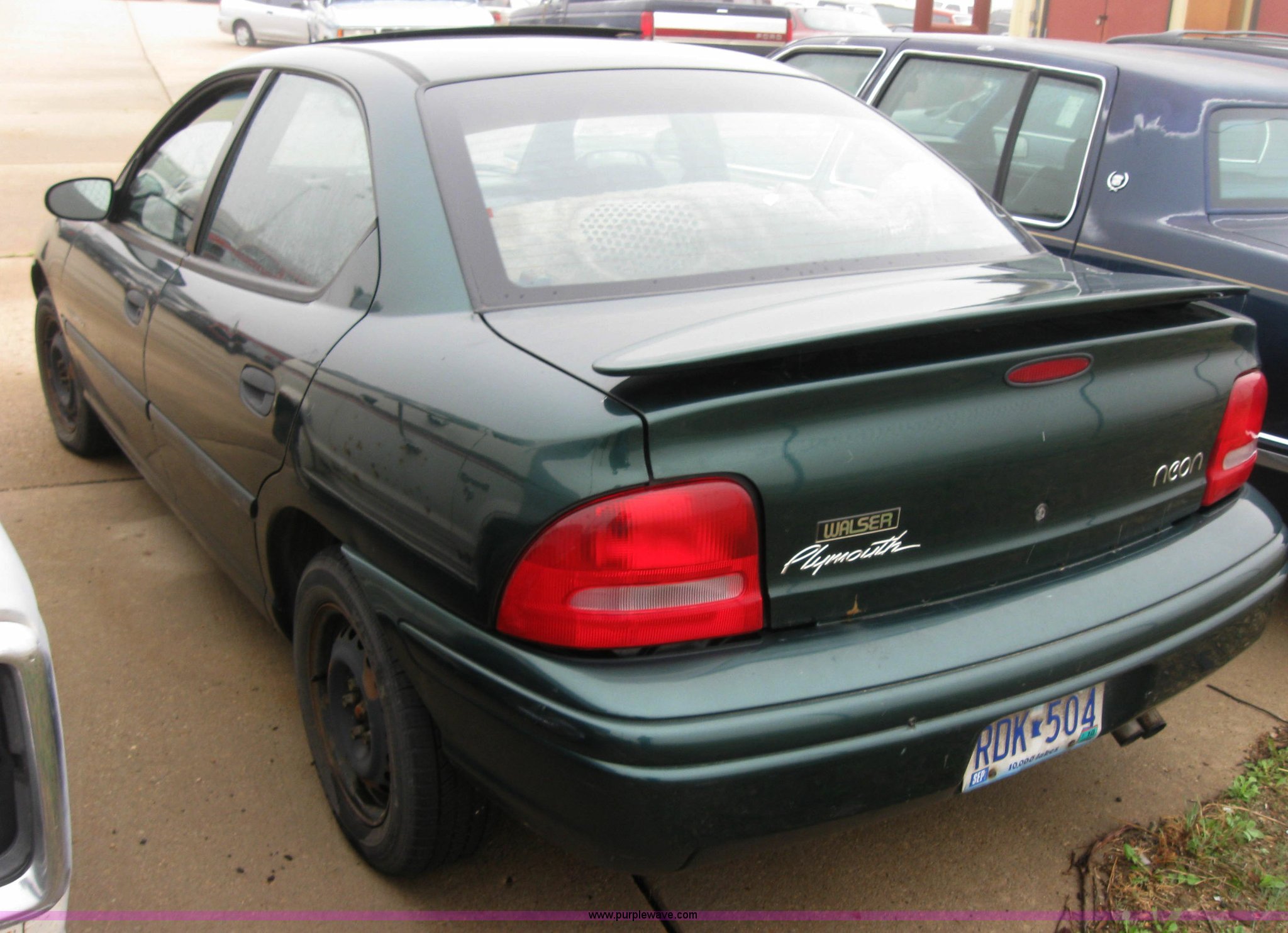 1999 Plymouth Neon Expresso in Ft. Riley, KS | Item 2328 sold | Purple Wave