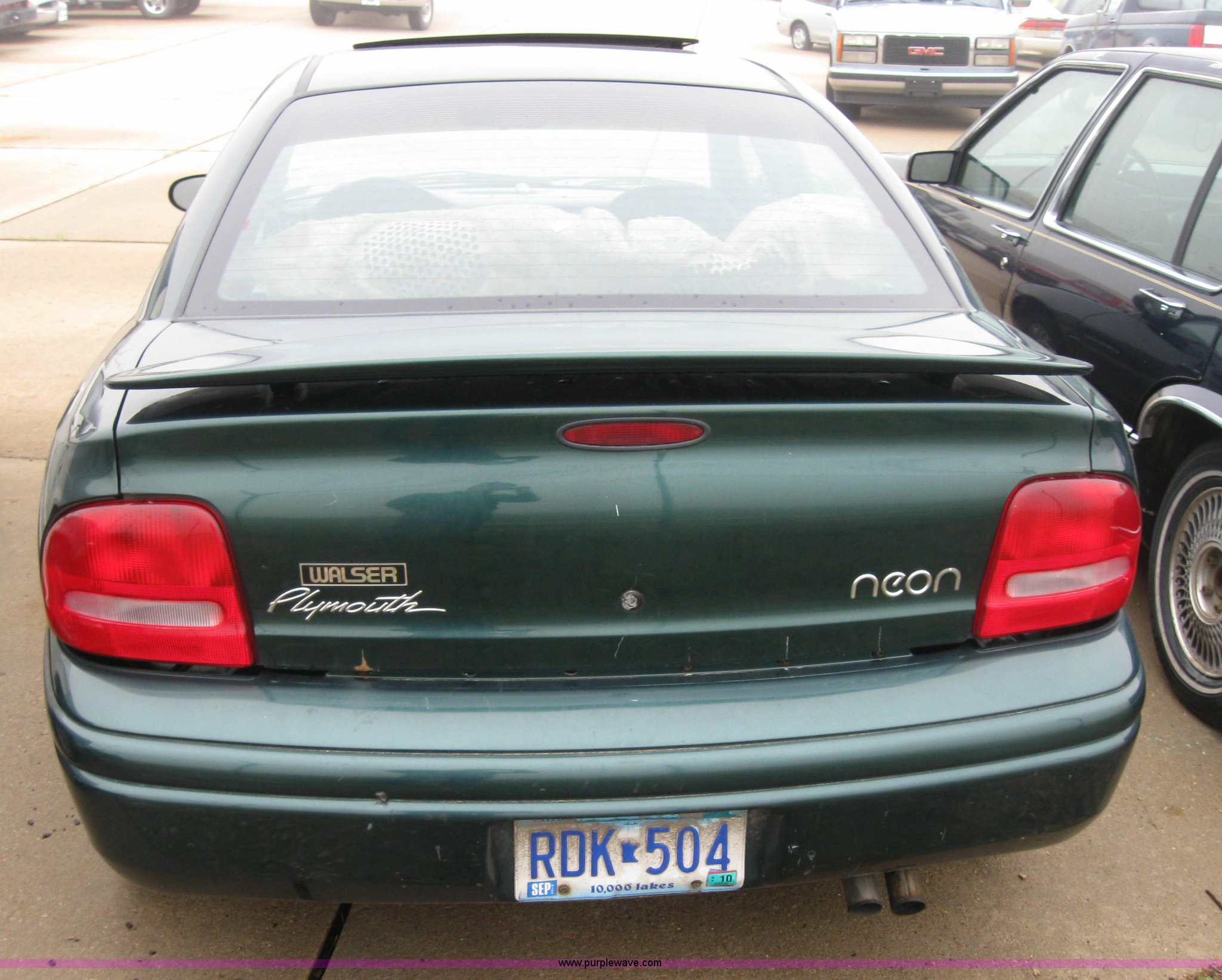 1999 Plymouth Neon Expresso in Ft. Riley, KS | Item 2328 sold | Purple Wave