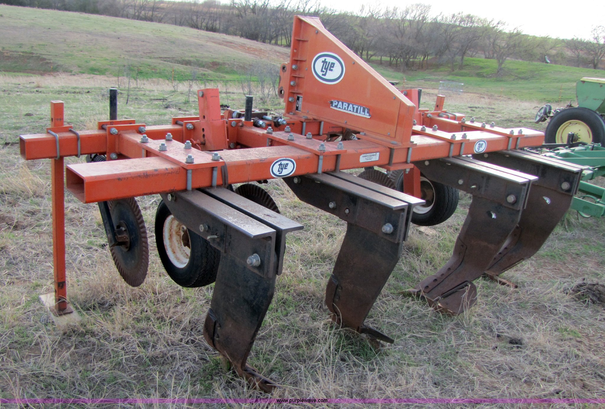 Tye Paratill four shank ripper in Seiling, OK | Item 3505 sold | Purple ...