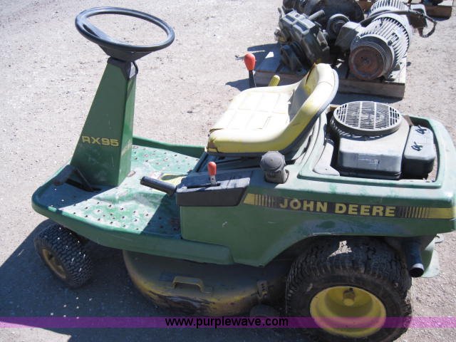 John Deere RX95 riding lawn mower in Lyons, KS | Item 1956 sold ...
