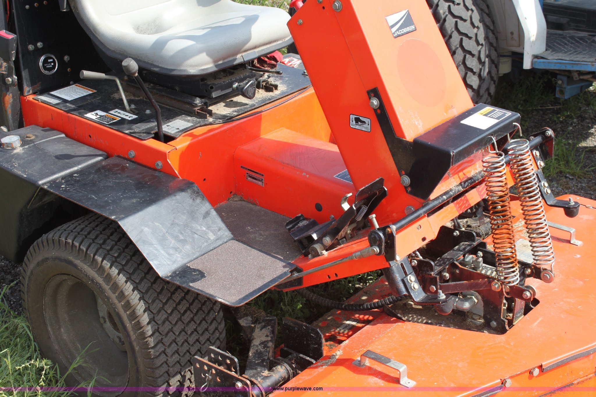 Jacobsen Turfcat 628D riding lawn mower in Wichita, KS | Item 6236 sold ...