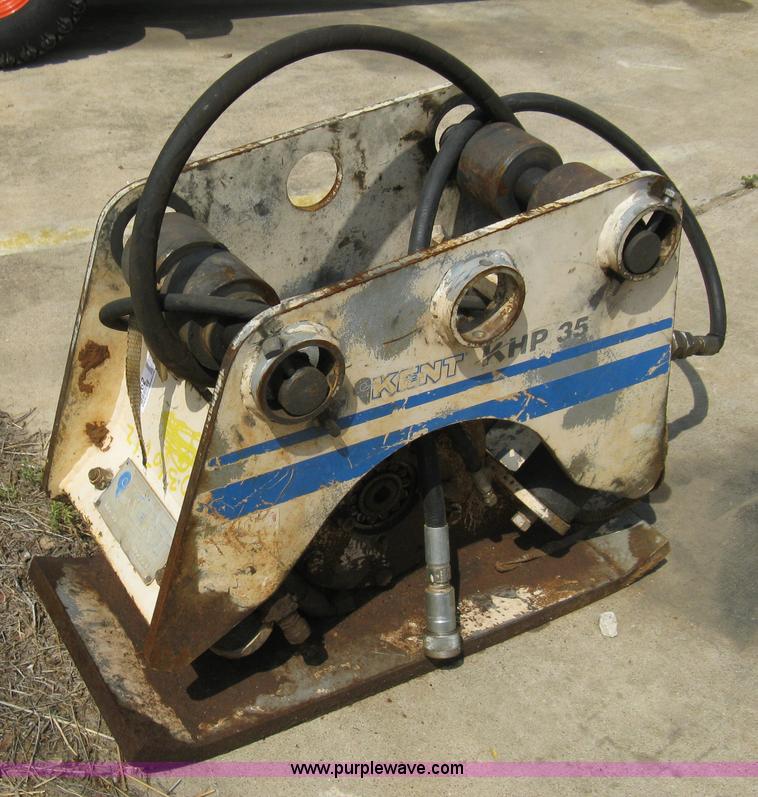 Kent KHP-35 hydraulic plate compactor in Fort Worth, TX | Item 8162 ...
