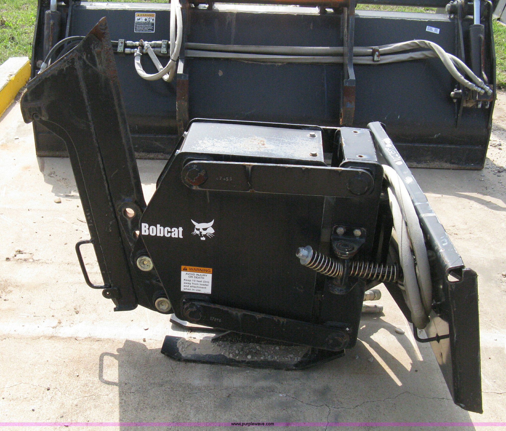 Bobcat VP12 vibratory plow in Fort Worth, TX | Item 8193 sold | Purple Wave