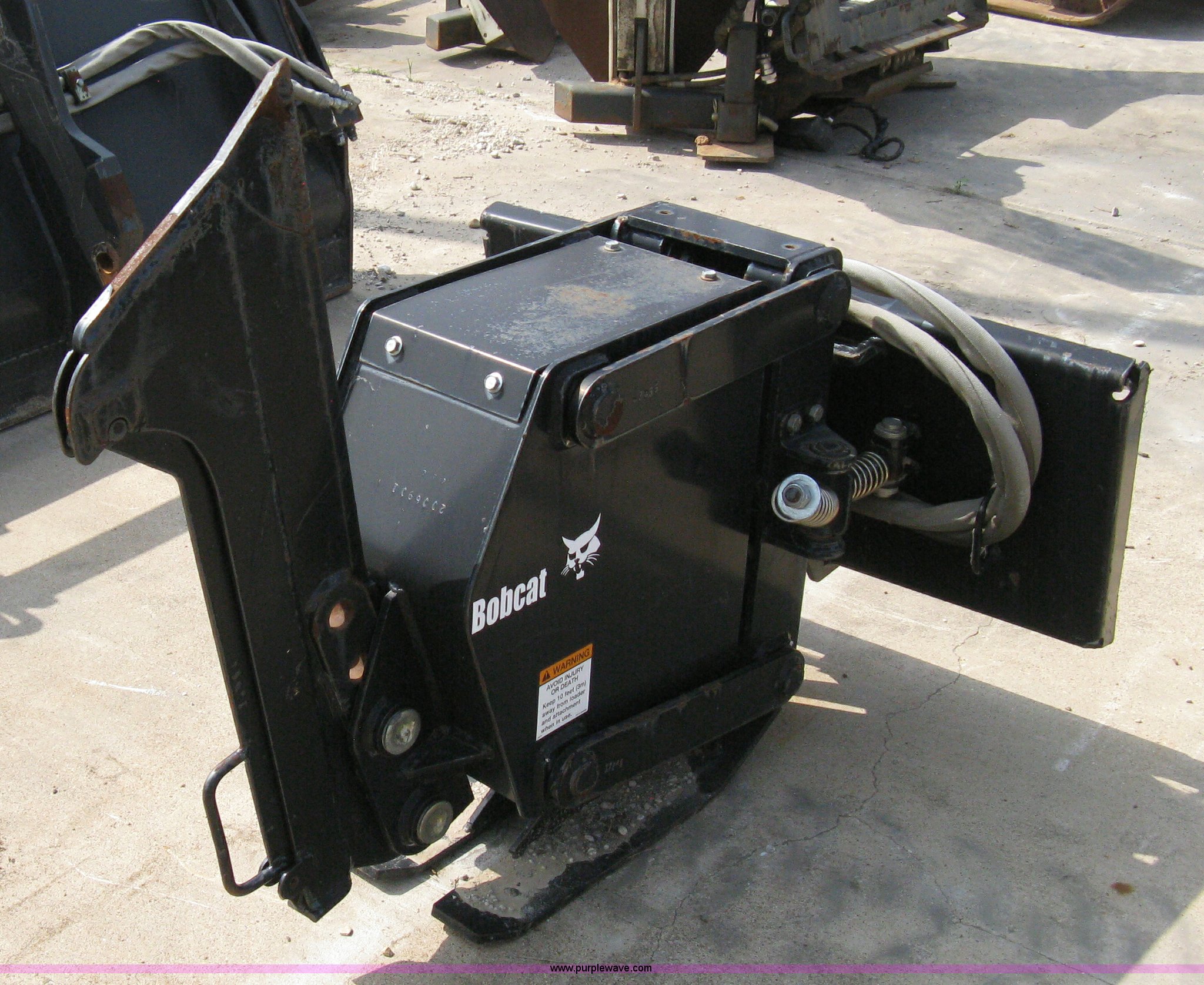 Bobcat VP12 vibratory plow in Fort Worth, TX | Item 8193 sold | Purple Wave
