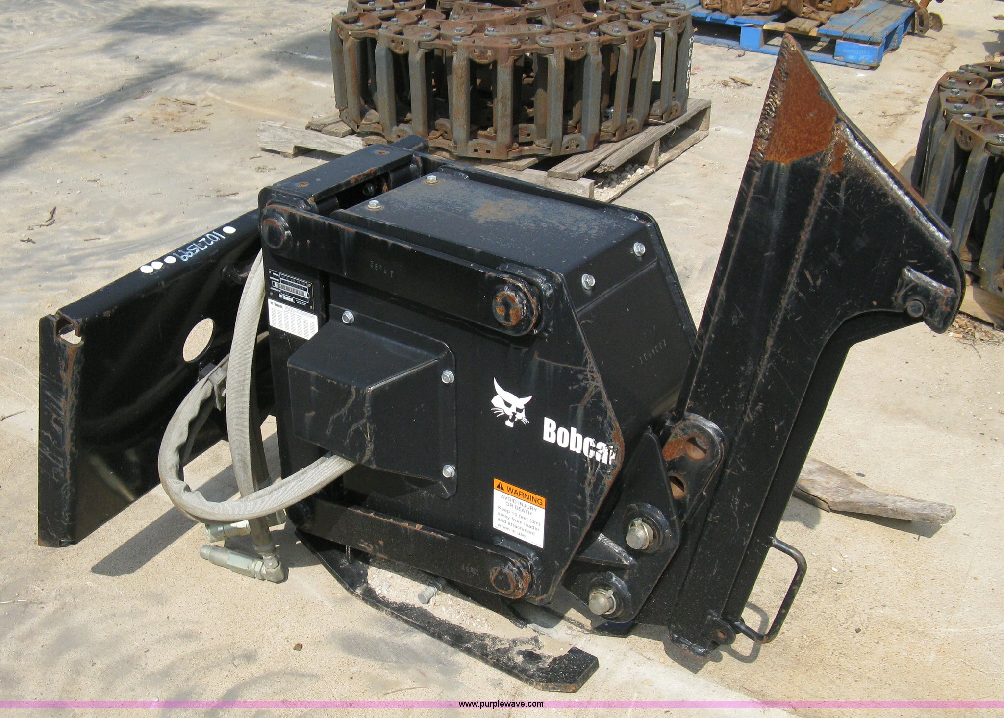 Bobcat VP12 vibratory plow in Fort Worth, TX | Item 8193 sold | Purple Wave
