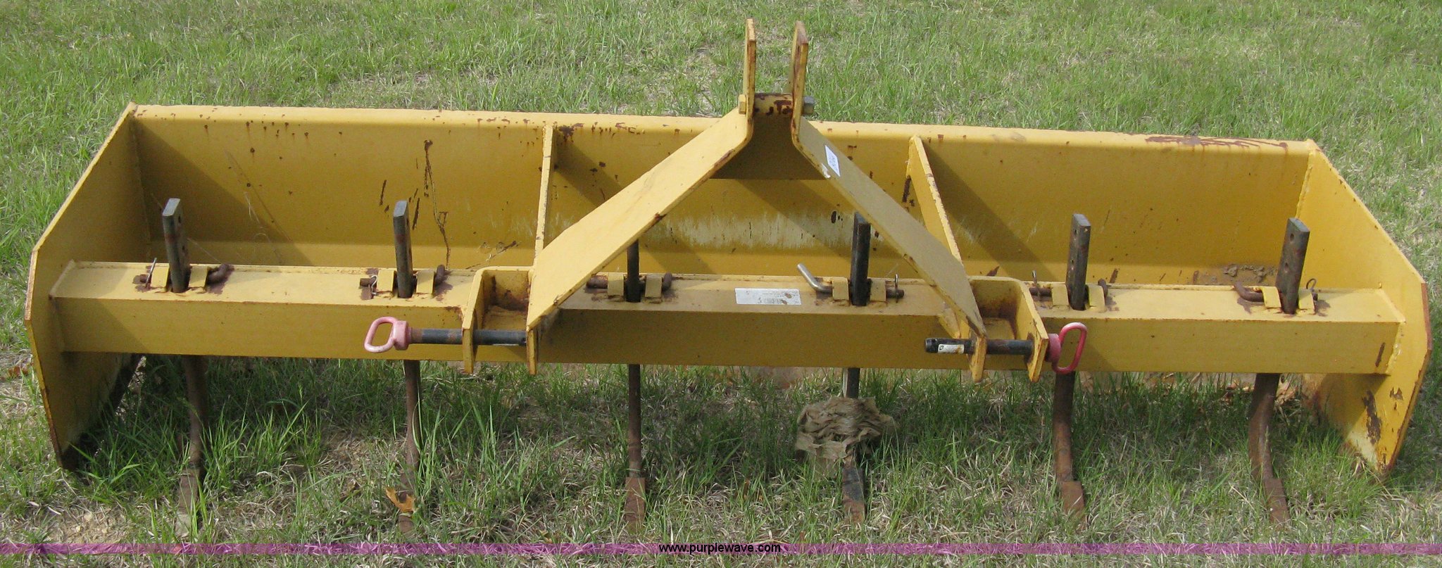 King Kutter 7' box blade in Valley Center, KS | Item 8066 sold | Purple ...