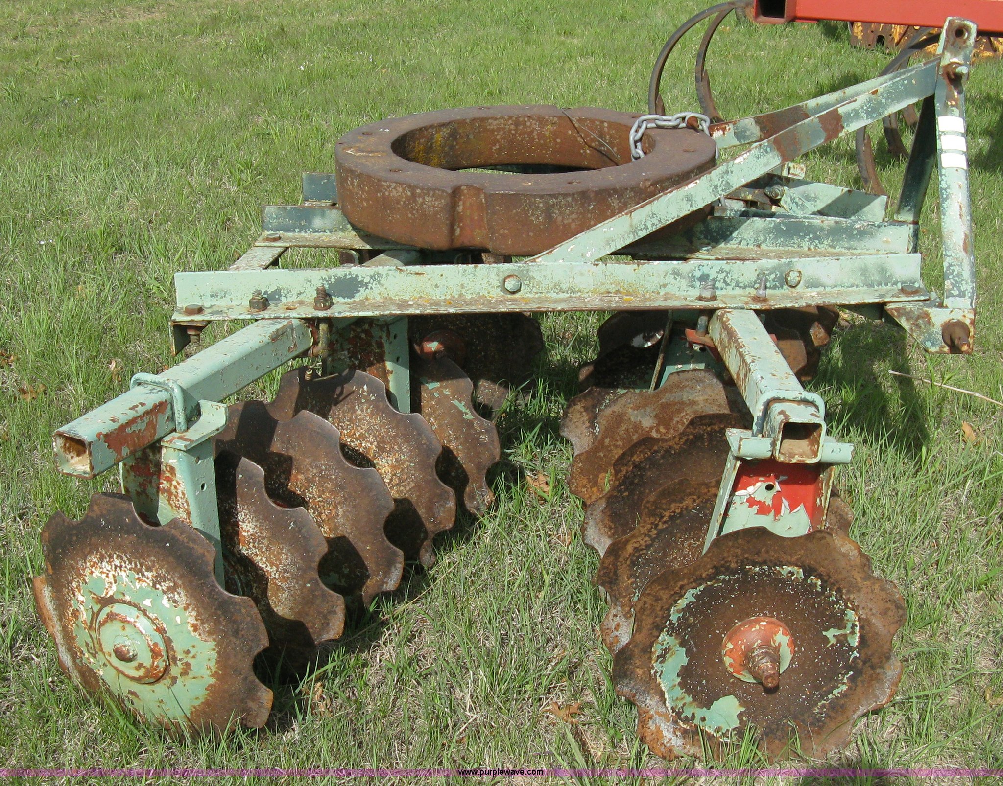Three point disk harrow in Valley Center, KS | Item 8070 sold | Purple Wave