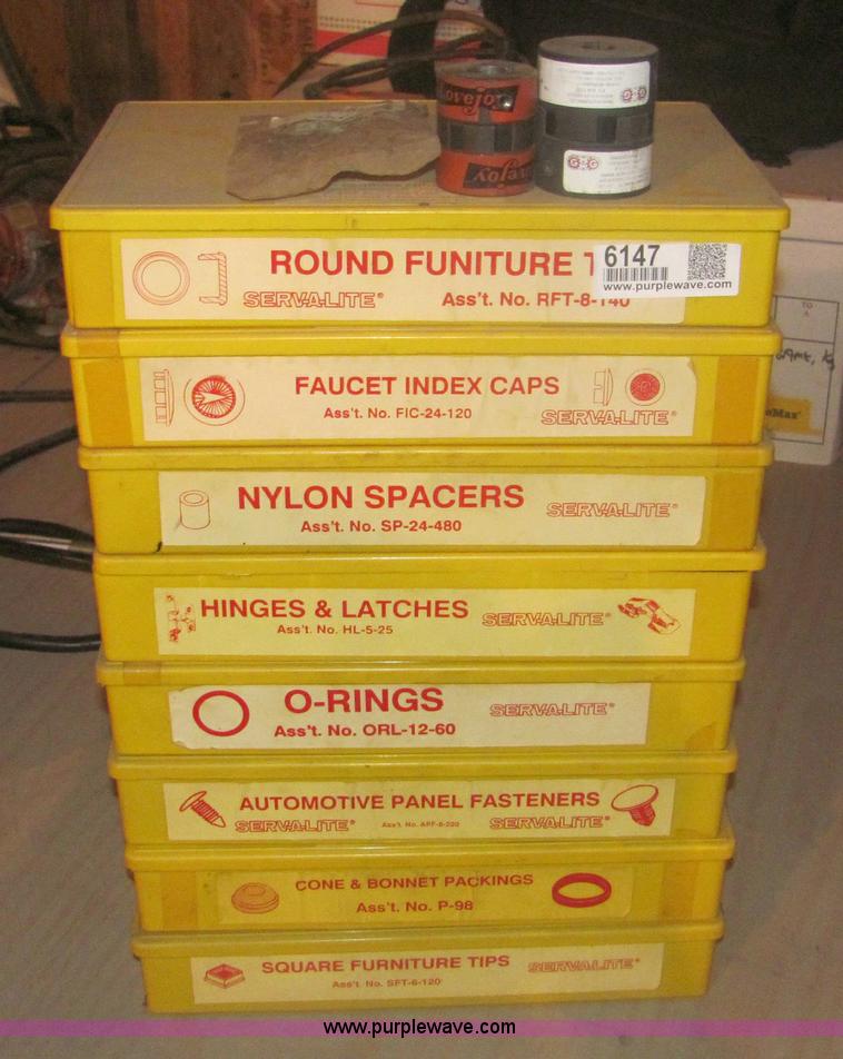 Assorted caps and fastener containers in Topeka, KS | Item 6147 sold ...